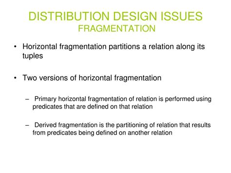 Ppt Distributed Database Design Powerpoint Presentation Free Download Id4075919