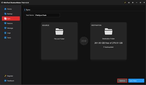 how to use file sync settings in minitool shadowmaker minitool