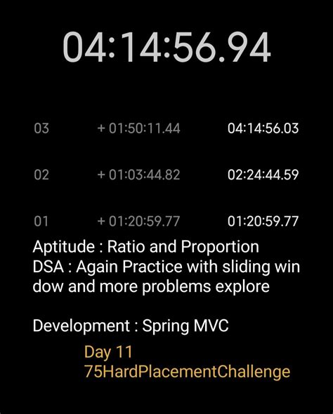 Akash Bitle On Linkedin 75dayhardplacementchallenge Staymotivated