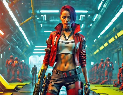 Cyberpunk Girls By Artographybyjames On Deviantart