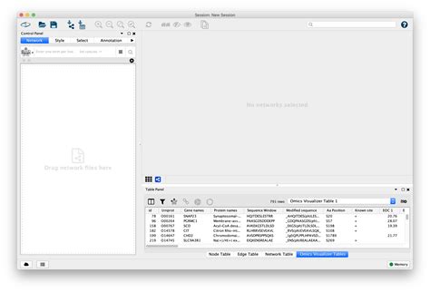 Cytoscape App Store Omics Visualizer