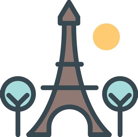 Eiffel Tower Illustration Vector 23073300 Vector Art At Vecteezy