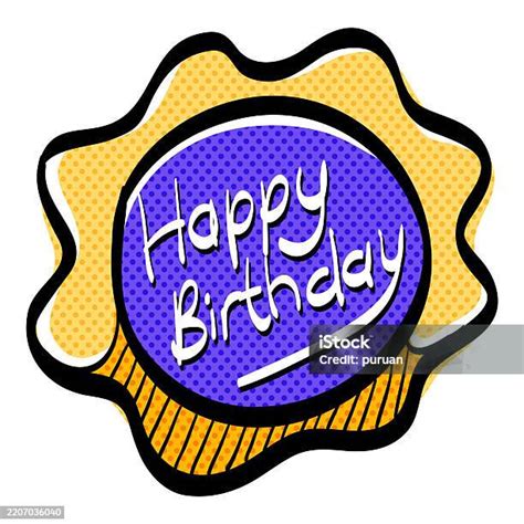 생일 케이크 텍스트 하프 톤 아이콘 손으로 그린 색상 벡터 일러스트 레이 션 0명에 대한 스톡 벡터 아트 및 기타 이미지 0명 기념일 낙서 드로잉 Istock