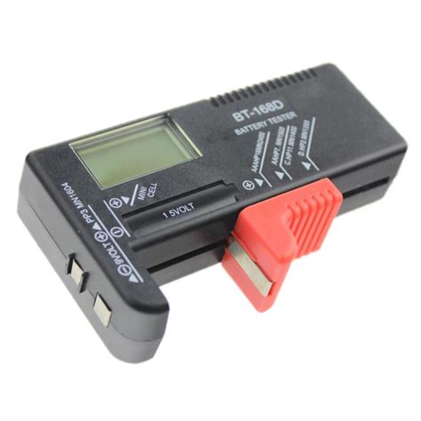 Lcd Display Universal Battery Buttons Cell Checker Vicedeal