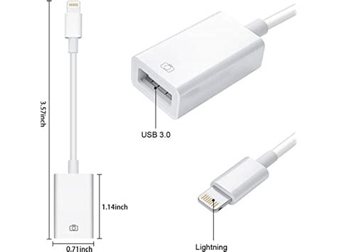 Lightning To Usb Camera Adapter