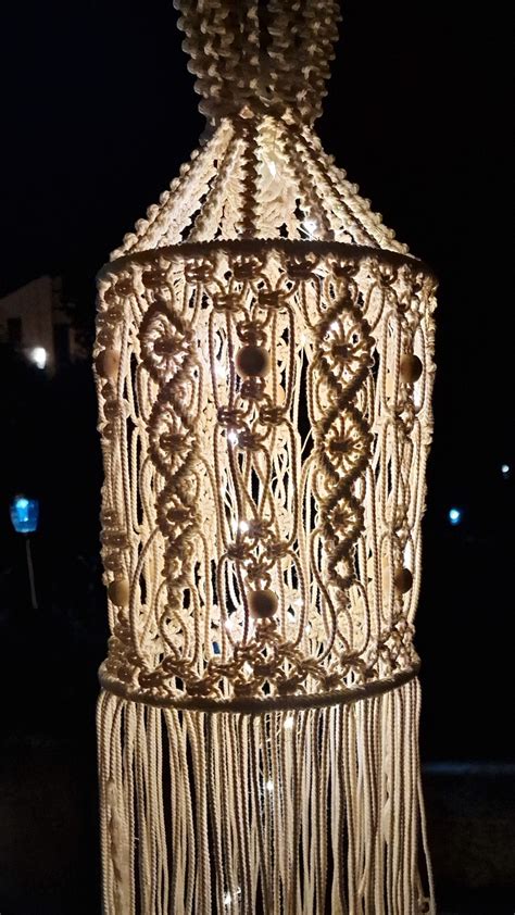 Macrame Lantern Pattern Hanging Macrame Lantern Ideas Lanterns
