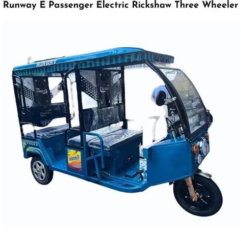 Passenger E Rickshaw At ₹ 120000piece Electric Passenger Rickshaw In