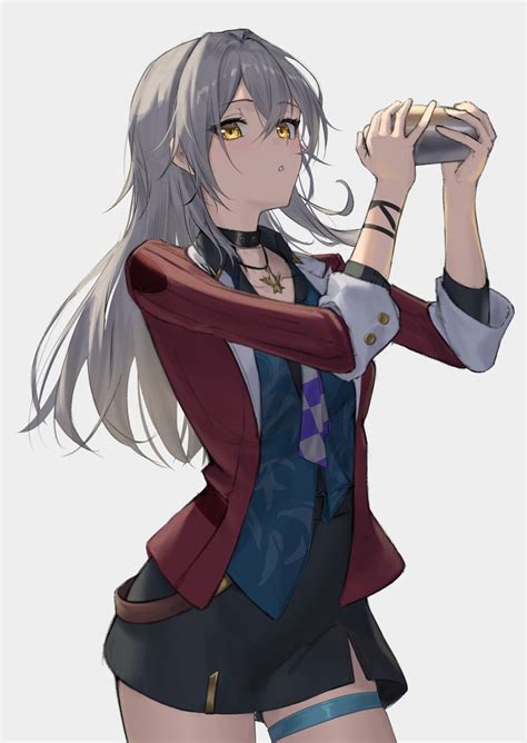 Trailblazer And Stelle Honkai And More Drawn By Sasa Sasa Ekakiman Danbooru