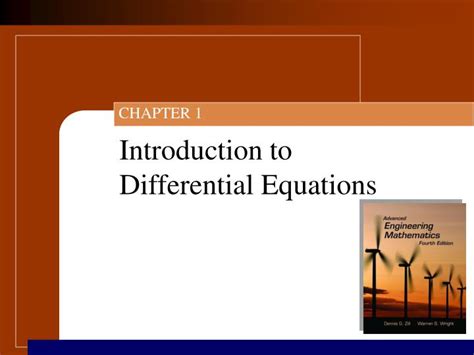 PPT Introduction To Differential Equations PowerPoint Presentation Free Download ID