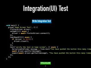 Full Stack Flutter Testing PDF Computer Software And Applications