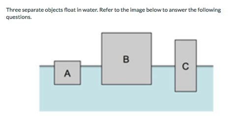 Solved What Is The Density Of Water In Kg M3 Which Of The