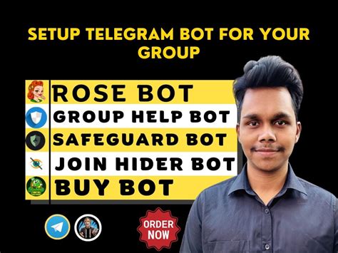 An Advance Telegram Bot Creator And Setup A Professional Telegram Group