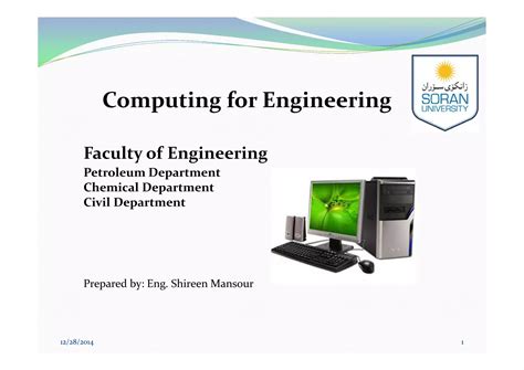 Computing For Engineering Lecture 02 Pdf