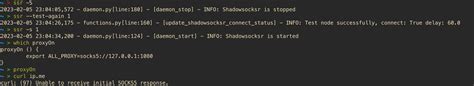 [bug] 终端代理失败 · issue 81 · tyrantlucifer ssr command client · github