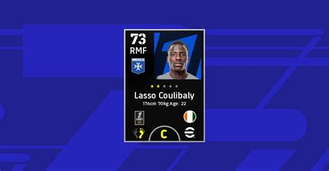 Lasso Coulibaly Efootball 2022 Stats