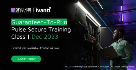 Siddharth Mishra On Linkedin Fill Limited Seats Guaranteed To Run Pulse Secure Training Class