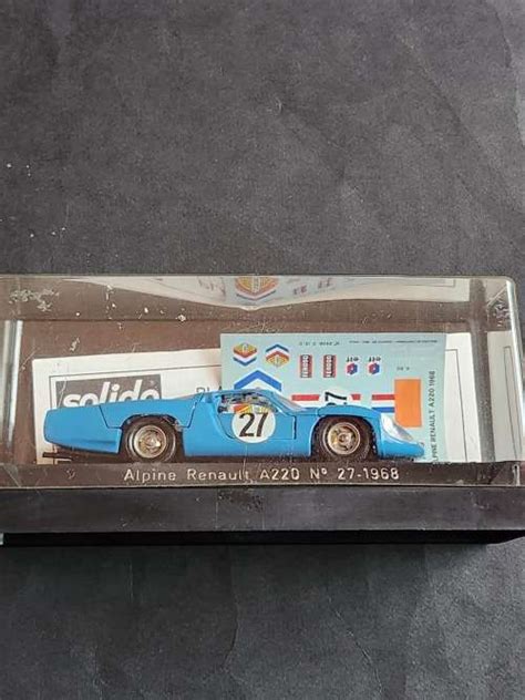 Models Solido 1 43 Alphine Renault A220 No 27 1968 Retro Le Mans