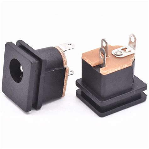 Dual Card Slot Dc 015 Jack 5521 5525 Usb Power Socket Connection Outlet Plug Socket Jack And