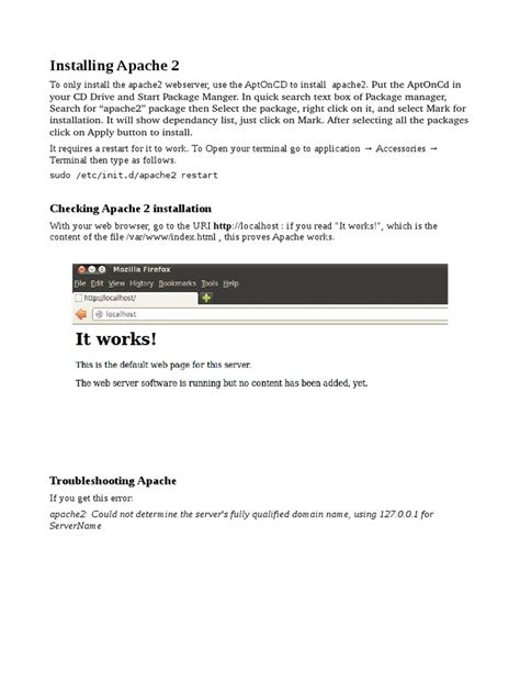Apache2 PHP Mysql | PDF | Php | Apache Http Server