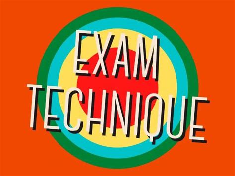 Aqa Gcse Pe Exam Technique Sheet Teaching Resources