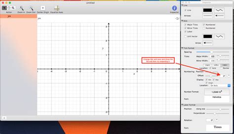 Macos Grapher Can Not Open Saved File If Axis Numbering Orientation
