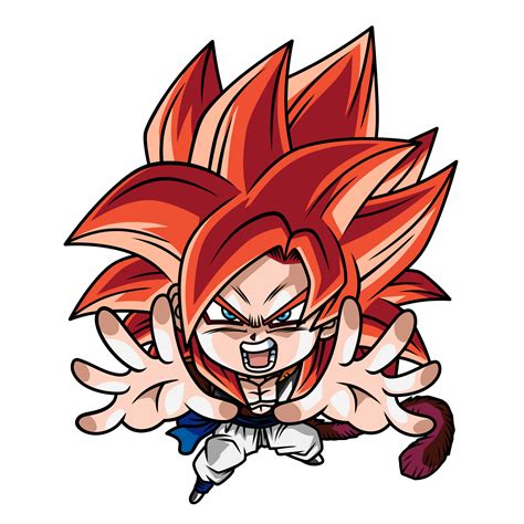 Gogeta Ssj4 Chibi 1 By Ssjrose890 On Deviantart