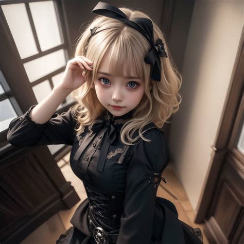 Stablediffusion Ai Art Gothic Lolita By Loli Montgomery On Deviantart