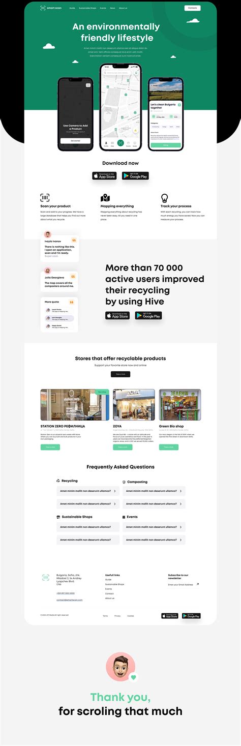 Case Study UI Design For EcoApp Mobile Web On Behance