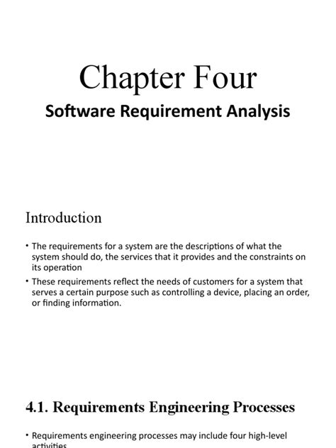 Chap 4 Software Requirement Analysis Pdf System Graphical User Interfaces