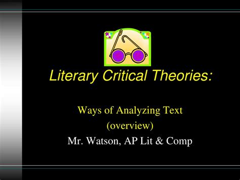 Ppt Literary Critical Theories Powerpoint Presentation Free