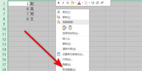 隐藏的单元格怎么显示出来 新知
