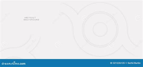 White Geometric Abstract Background Overlap Layer On Bright Space With Lines Effect Decoration