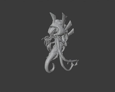 3d File Alien Space Bugs Venom Tentacle Bug 28mm Miniature Tabletop Wargame 👽 ・3d Printer