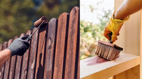 Painting Vs Staining Which Method Is Better For Wooden Fences Best Blog For Solution For