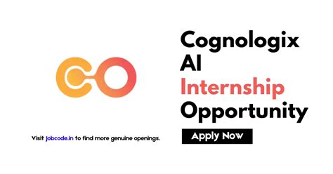 Start Your Career With An Exciting Ai Internship Jobcode