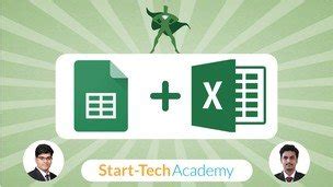 Online Course Microsoft Excel And Google Sheets For Data Analysis From Udemy Class Central