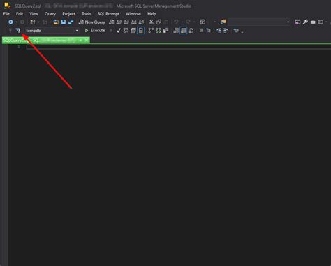 Change The Default Database In SQL Server Management Studio Stack
