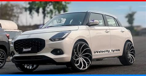 New Maruti Swift Modified With 17 18 And 20 Inch Aftermarket Alloy