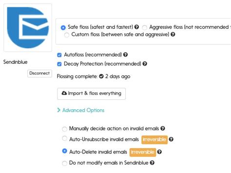 mailfloss email verification service on linkedin sendinblue email