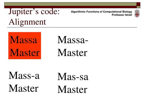 Ppt Intro To Alignment Algorithms Global And Local Powerpoint