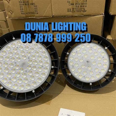Jual LAMPU HIGHBAY UFO WATT HIGH BAY LED W WATT Shopee Indonesia