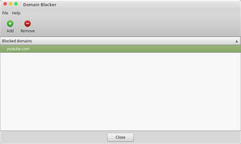 Domain Blocker Software Linux To Block Selected Website