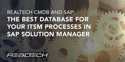 Integration Of Cmdb And Sap Solution Manager Realtech