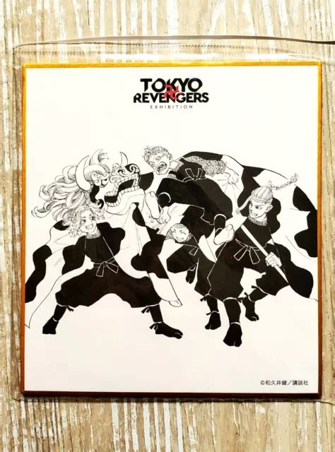 Shikishi Tokyo Revengers Exhibition Mikey Sano Takemitchy And Draken Ryuguji Eur 5 00 Picclick Fr