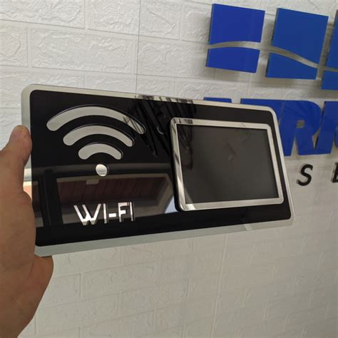 Placa Wi Fi Loja Atrium Laser Elo7 Produtos Especiais