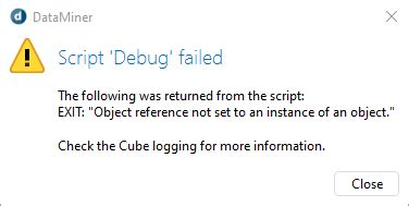 Making Your Automation Scripts Debug Ready DataMiner Docs