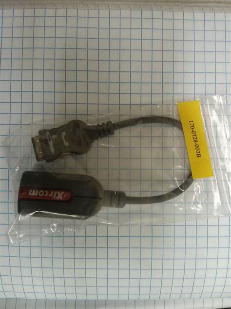 Xircom Modem Dongle P N 170 0728 003