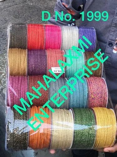 20 Colour Polistercatonic Fancy Cord Packaging Type Packet At Rs 15