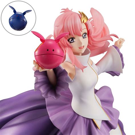 Mobile Suit Gundam Seed Lacus Clyne 20th Anniversary Gem Series Statue