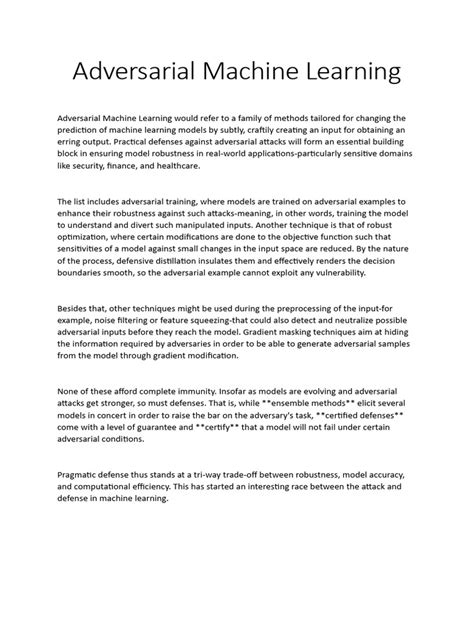 adversarial machine learning pdf